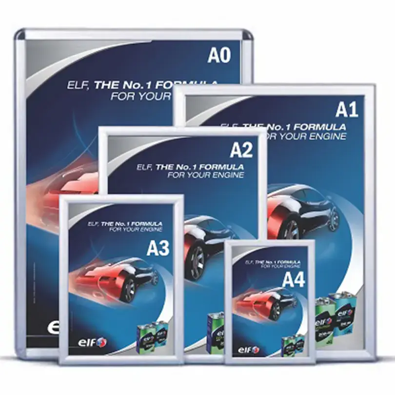 Snapper Frame Display in Kenya | Premium Indoor Poster Branding System