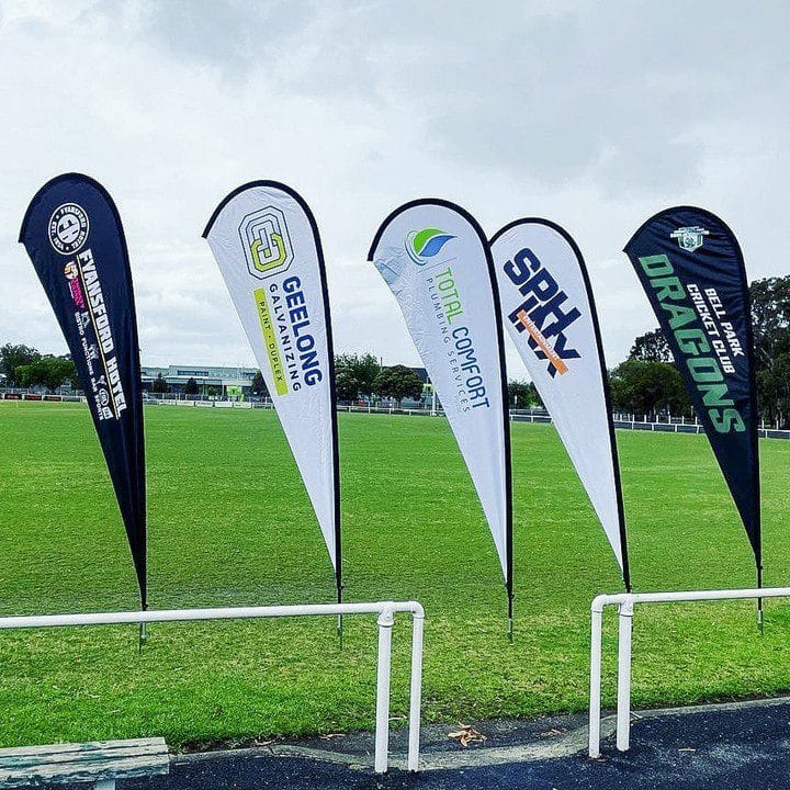 Tear Drop Banner Printing in Kenya | Branded Outdoor Event & Promotion ...