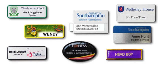 Custom Name Tags | Professional ID Badges for Staff & Institutions