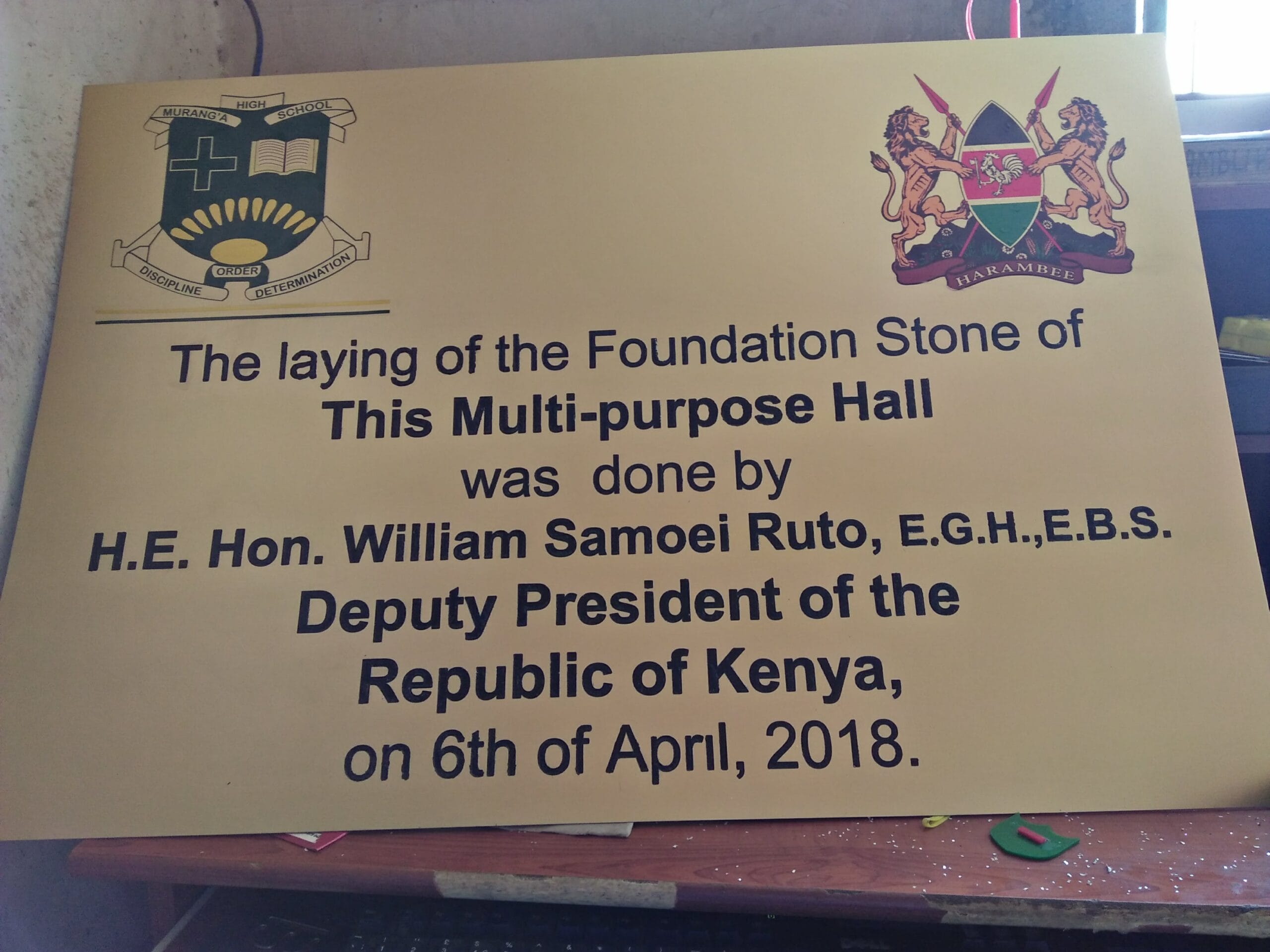 Aluminium Engraved Plaques in Kenya – Long-Lasting Dedication & Project ...